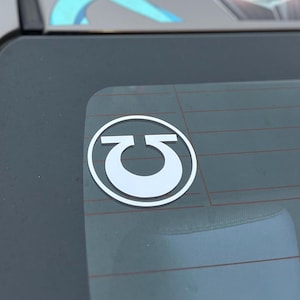 Warhammer 40k Ultramarines Space Marine Icon Vinyl Decal - Etsy