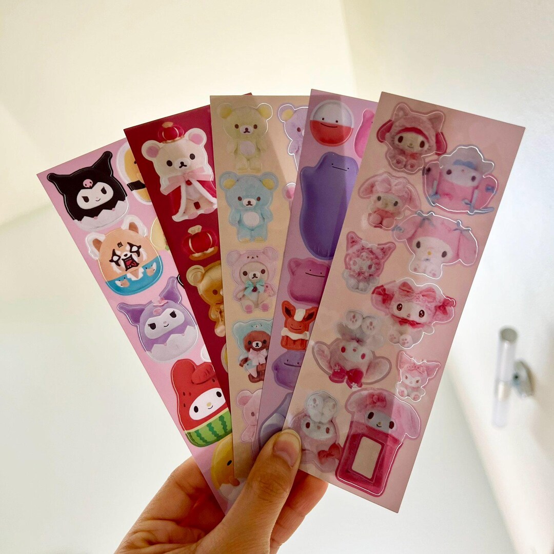 Plushies - Png Stickers, Journaling Stickers, Deco Stickers, Sticker ...