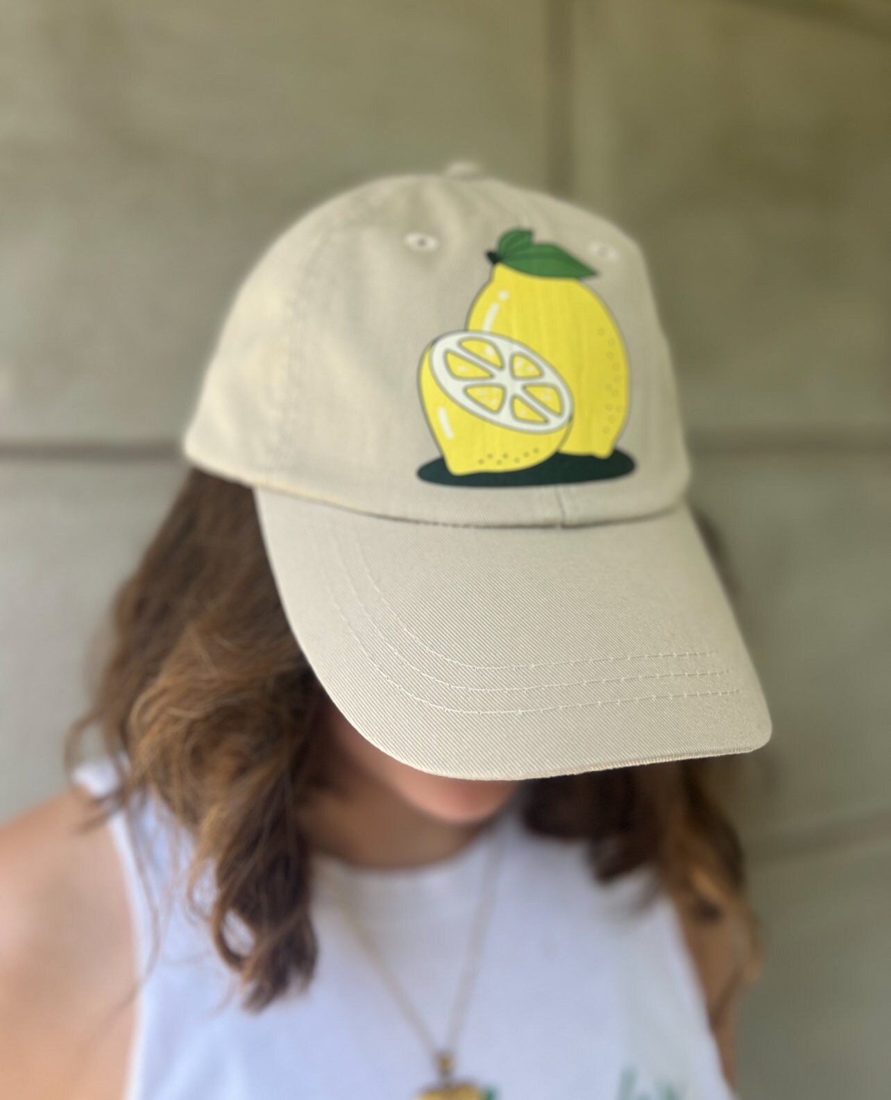 Lemon Slice Hat - Etsy