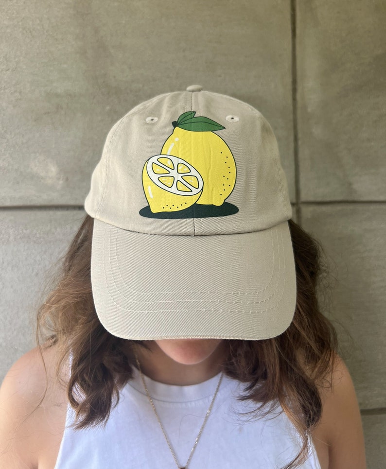 Lemon Slice Hat - Etsy