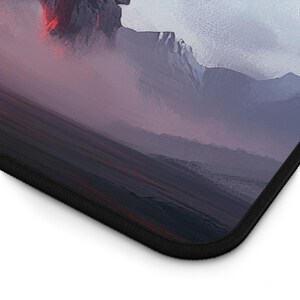 Artifact Rock Mech Desk Mat | Mountain Walker Mouse Pad | Sci-fi Gaming ...