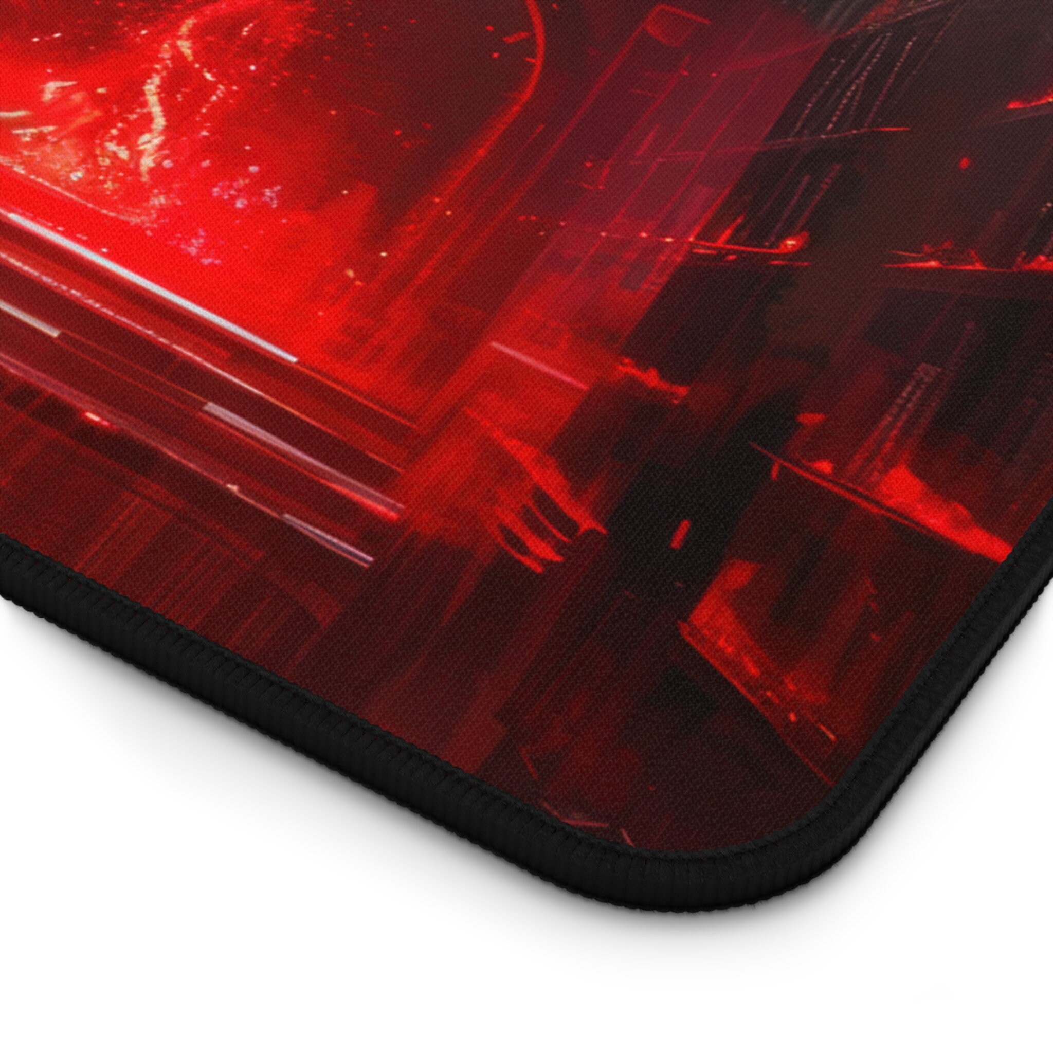 Vampire's Study | Gothic Deskmat | Blood Red Mousepad | Protective ...
