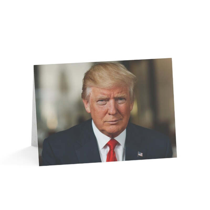 Trump Greeting Card - Etsy