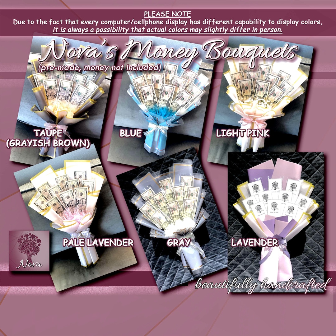 Different Variations Pre-made DIY Bouquets for Any Special Occasions ...