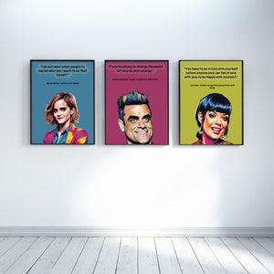 Famous People With ADHD Posters, Quotes, Classroom & Office Poster (set ...