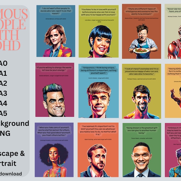 Adhd Posters - Etsy
