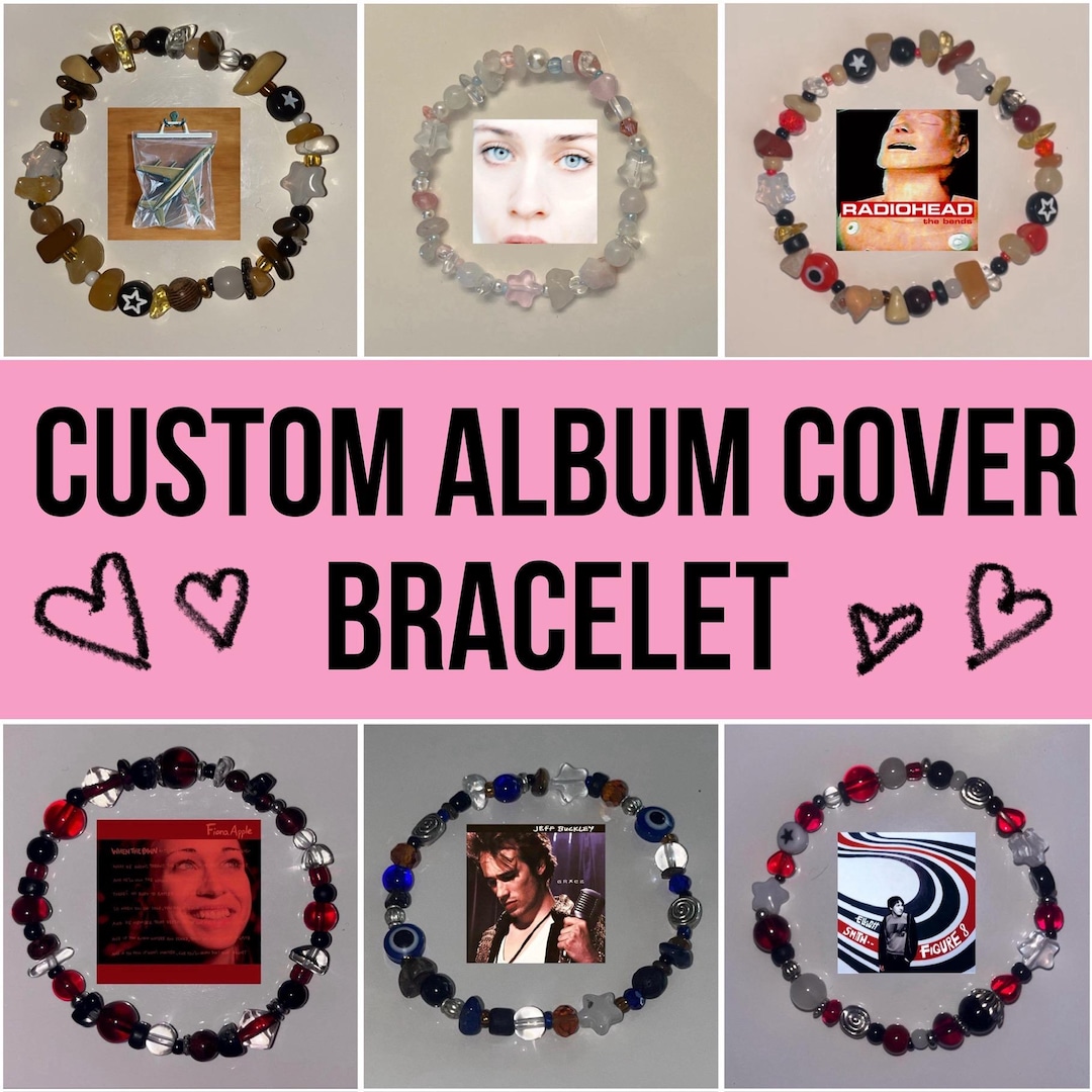 Handmade Album Cover Bracelet (album of Your Choosing!!) - Etsy