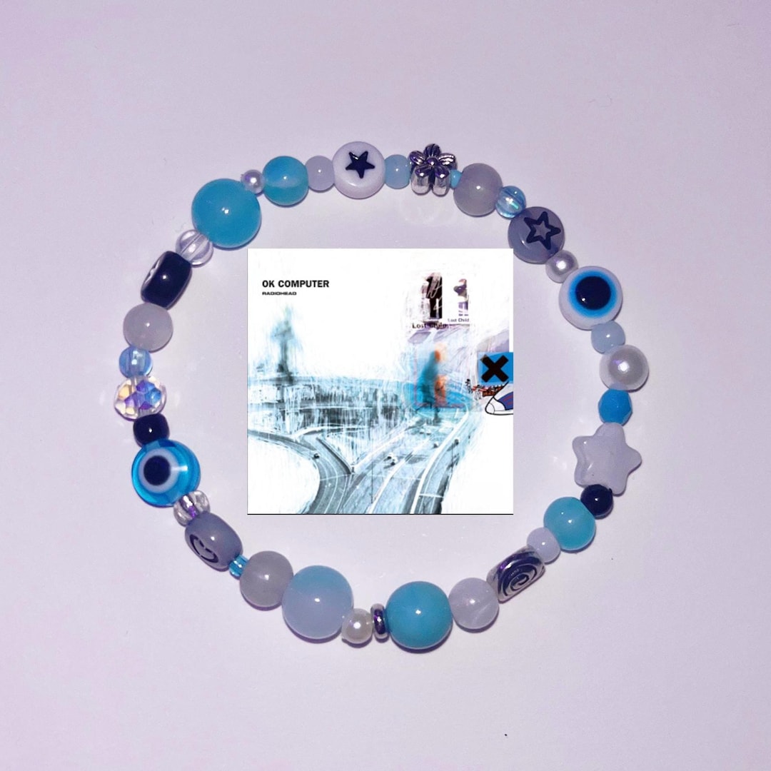 Handmade Radiohead Bracelet OK Computer - Etsy