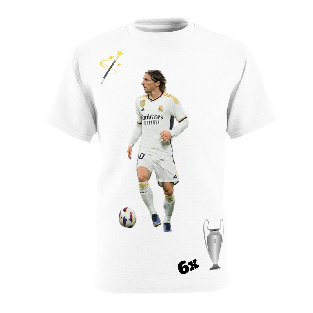 Luka Modric Real Madrid Unisex Cut & Sew Tee - Etsy