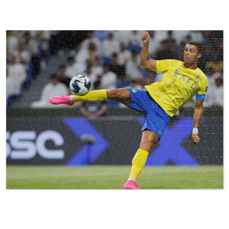 Cristiano Ronaldo Al-nassr Jigsaw Puzzle - Etsy
