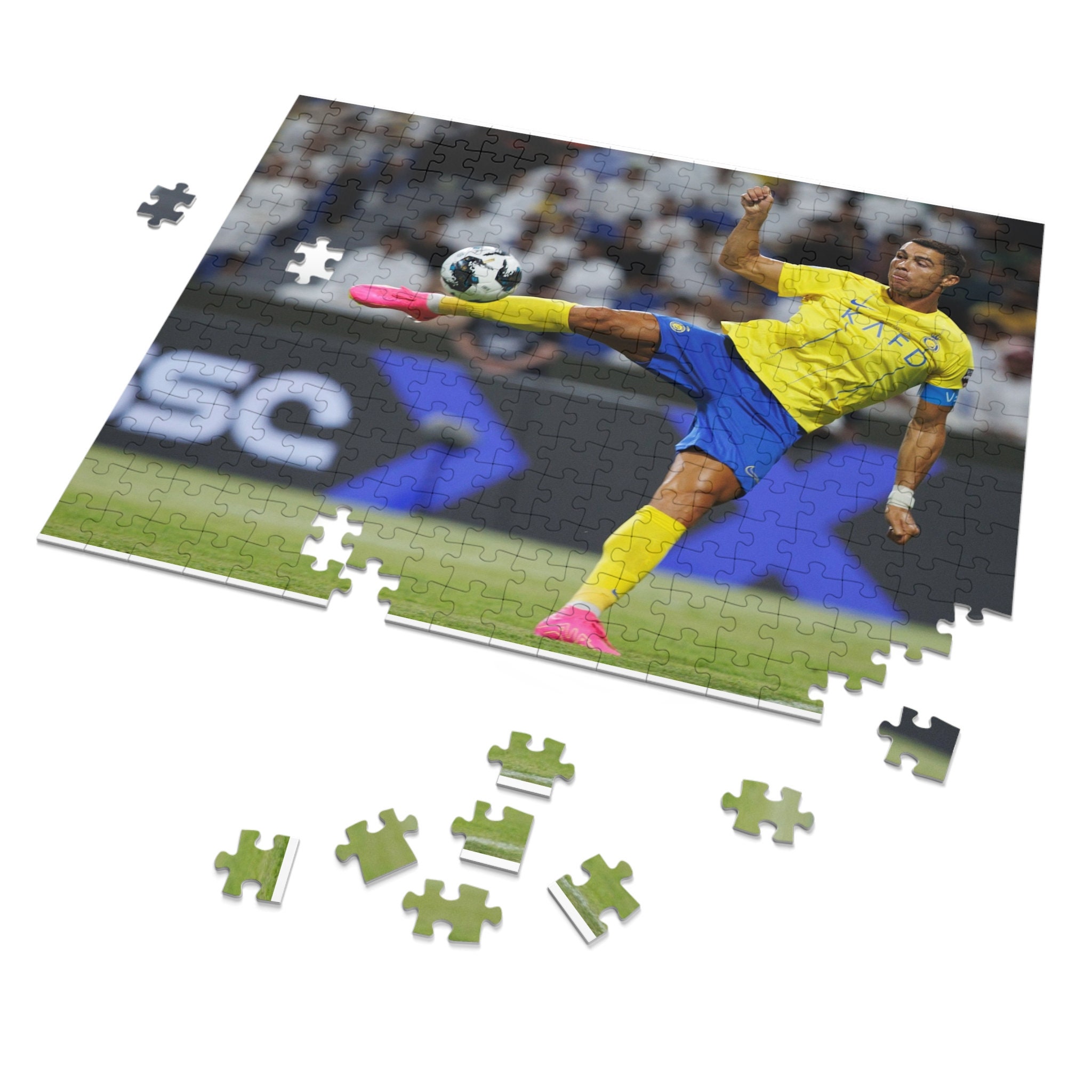 Cristiano Ronaldo Al-nassr Jigsaw Puzzle - Etsy