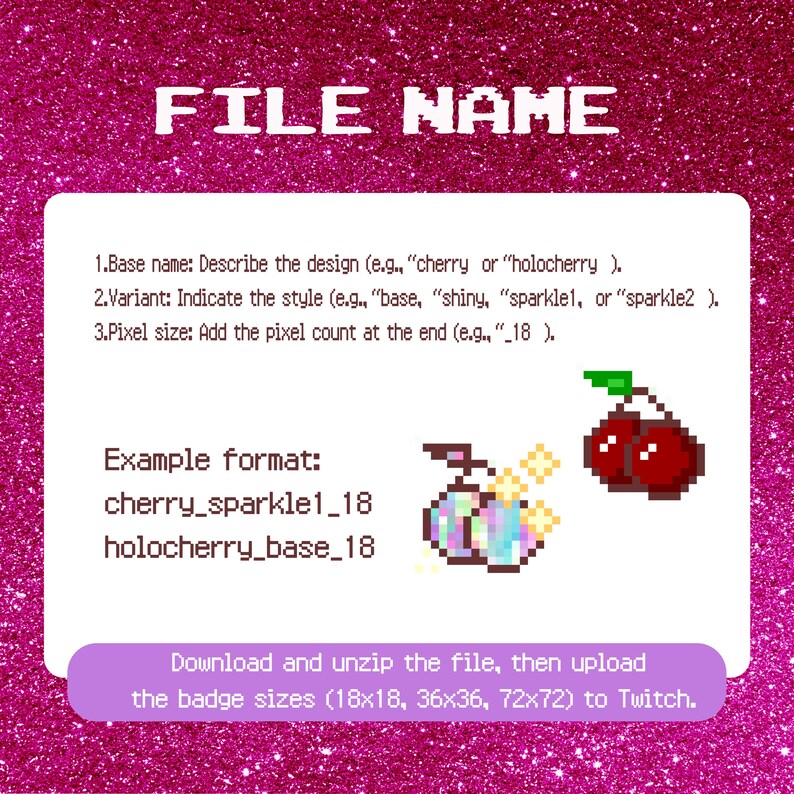 Pixel Art Twitch Badges | Inspired by Japan’s Gyaru Culture | Cute ...