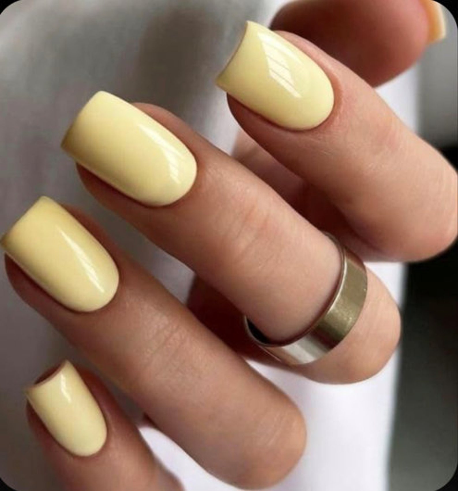 Custom Single Color Press on Nails - Etsy