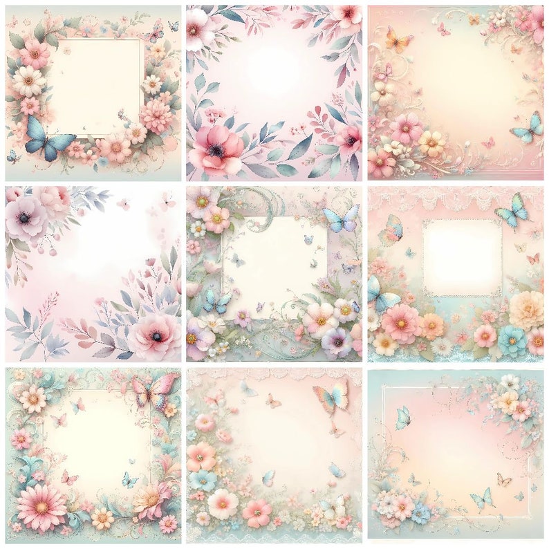 Printables Backgrounds for Your Quotes 25 Images, PDF - Etsy