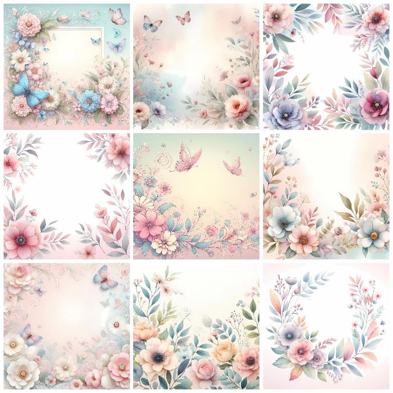 Printables Backgrounds for Your Quotes 25 Images, PDF - Etsy