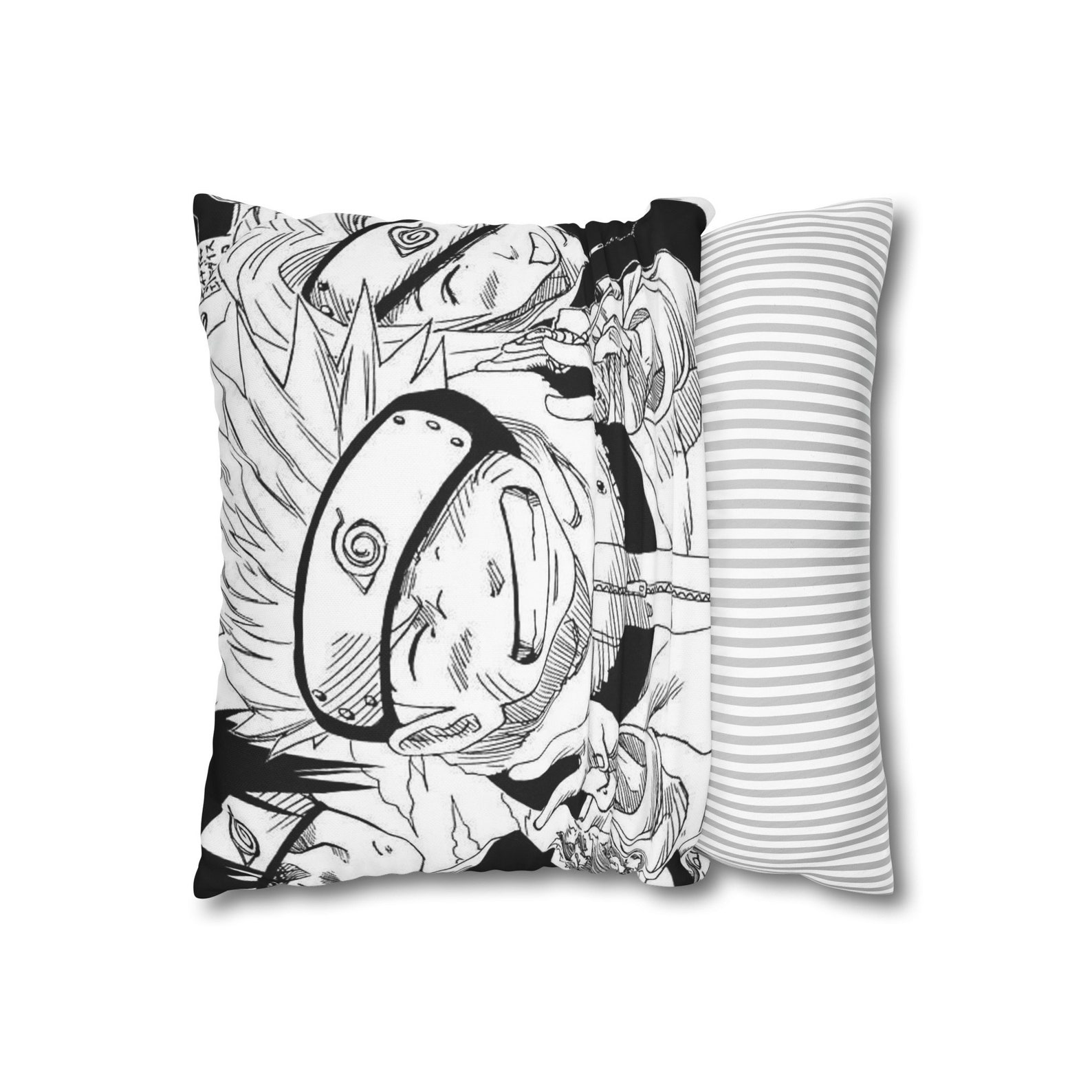 Naruto Graphic Dual-sided Square Pillowcase - Etsy