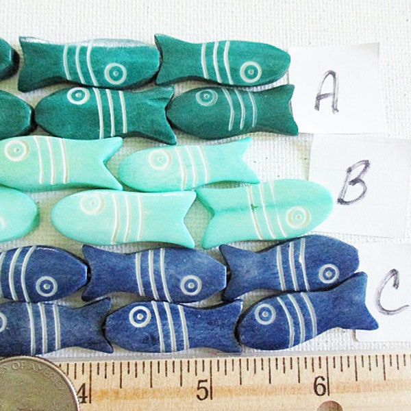 Hand Carved Fish - Etsy