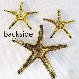 Beach Inspired Shell Bead Bundle, Yellow Gold Shell Beads Starfish ...