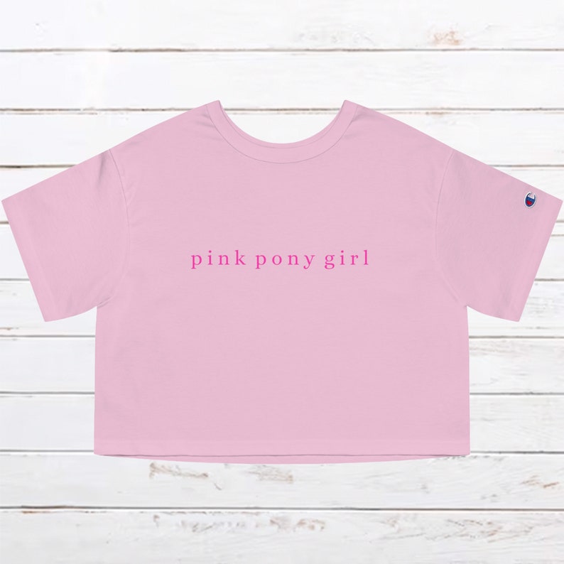 Pink Pony Girl Chappell Roan Cropped T-shirt, Pink Pony Club, Rise and ...