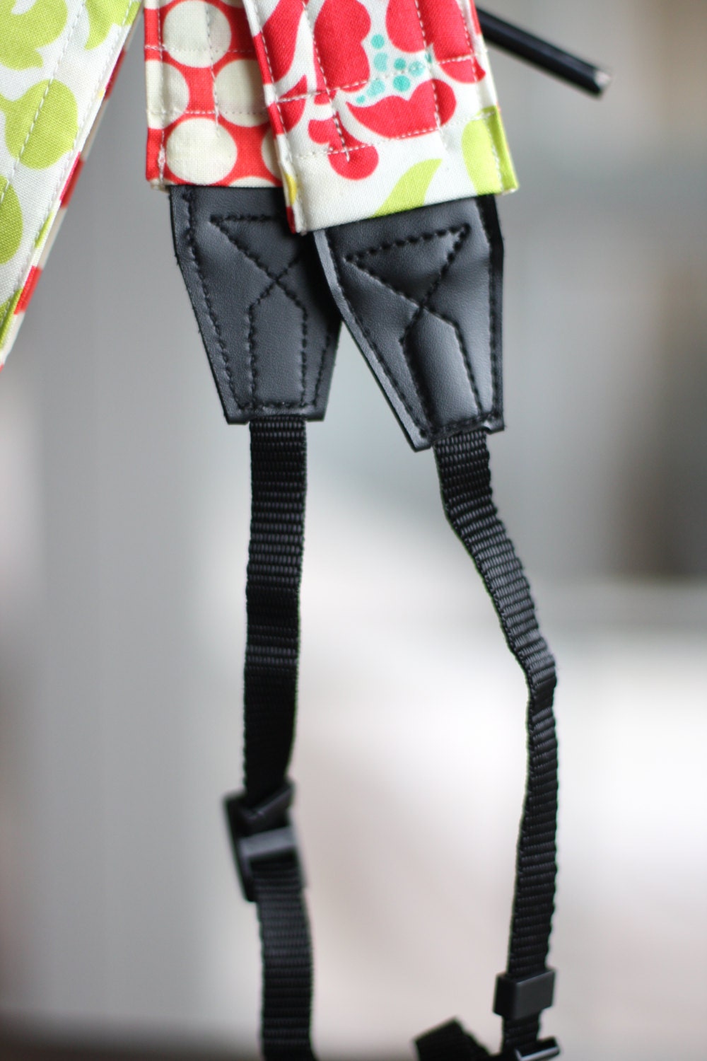 Ivory Sway Polka Dots - Reversible Camera Strap - Etsy