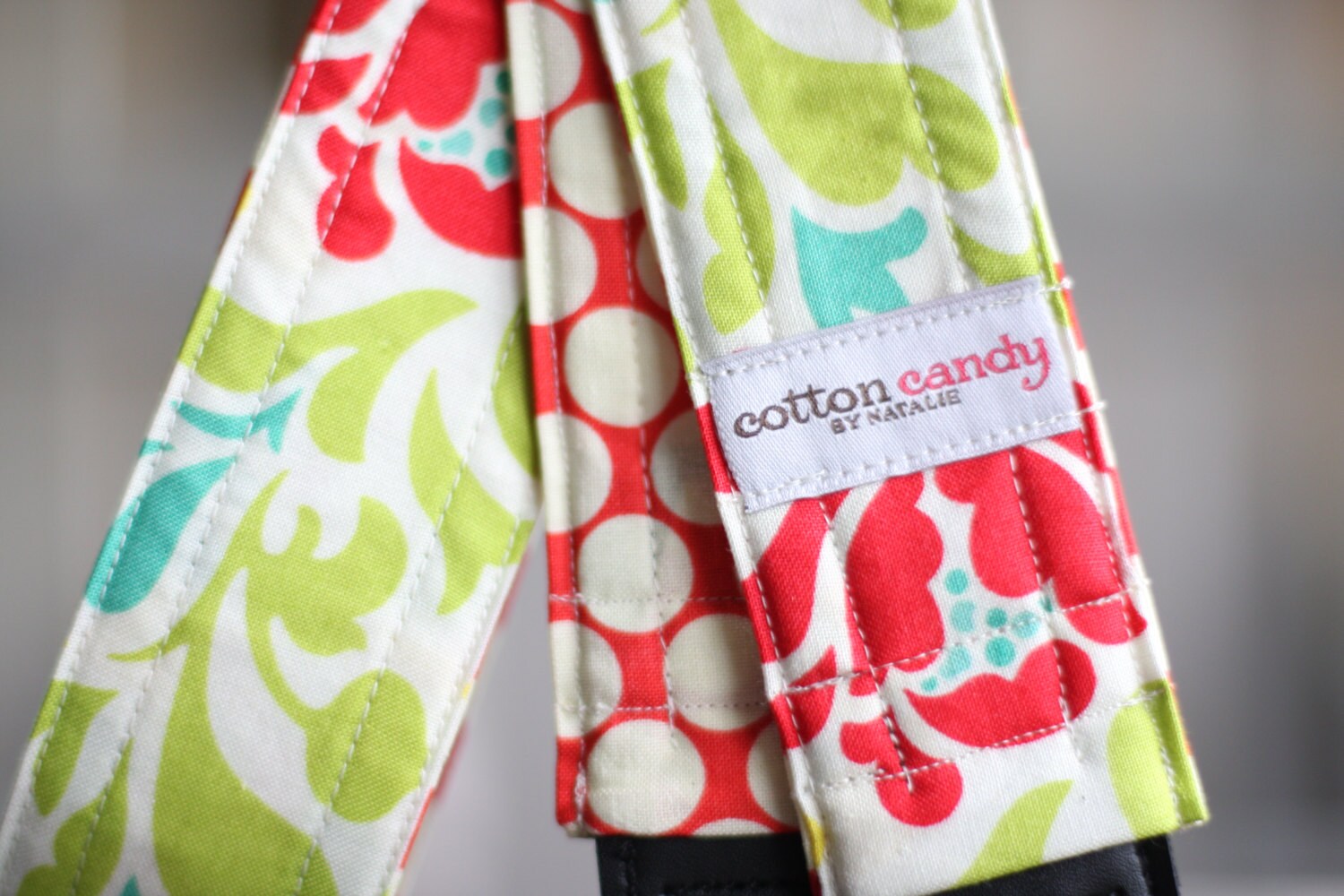 Ivory Sway Polka Dots - Reversible Camera Strap - Etsy