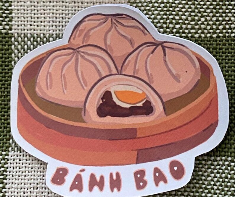 Vietnamese Food Sticker Pack, Food Sticker, Vietnamese Culture, Banh Mi ...