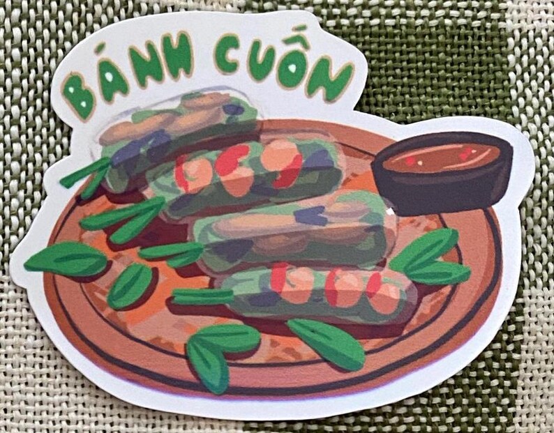 Vietnamese Food Sticker Pack, Food Sticker, Vietnamese Culture, Banh Mi ...