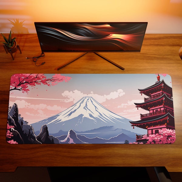 Sakura Desk Mat - Etsy