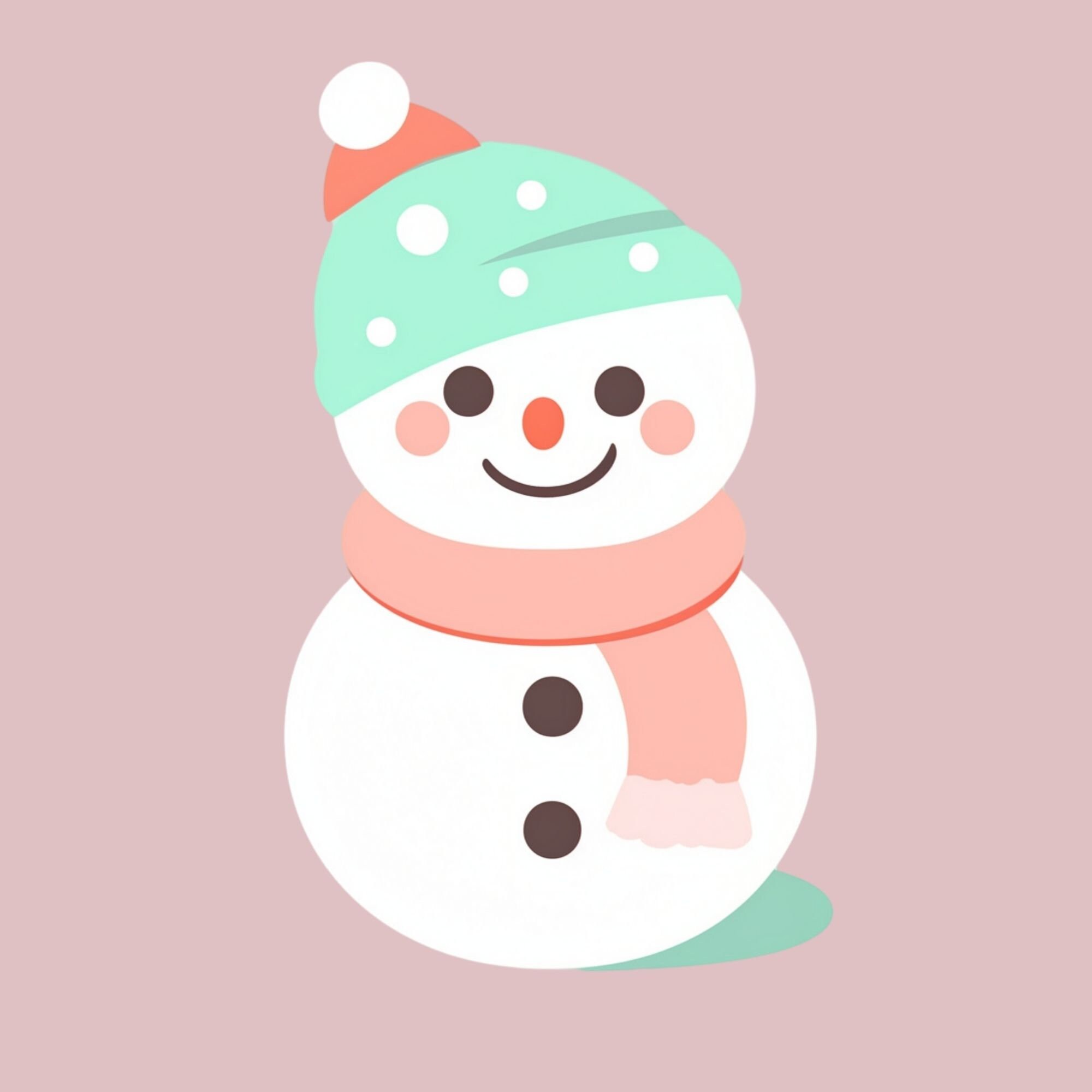 50 Kawaii Christmas Clipart, Christmas Decor, Digital Download, Sticker ...