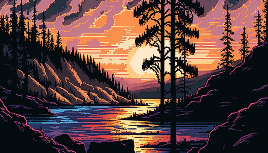 Yellowstone Pixelart Collection - Etsy