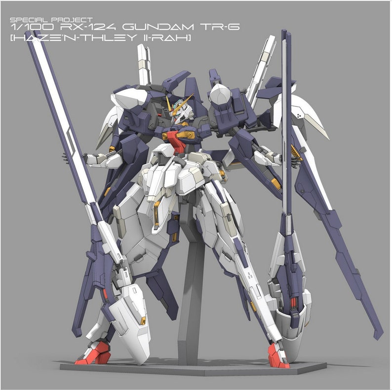 Gundam Kit TR6 3D STL Files - Etsy UK