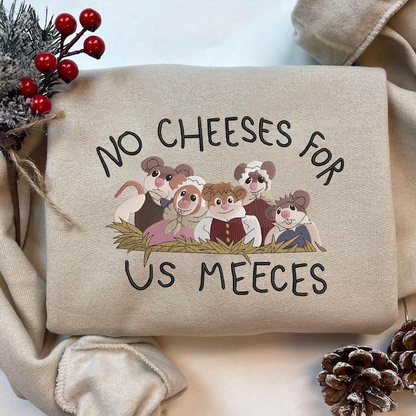 No Cheese for Meeces - Etsy