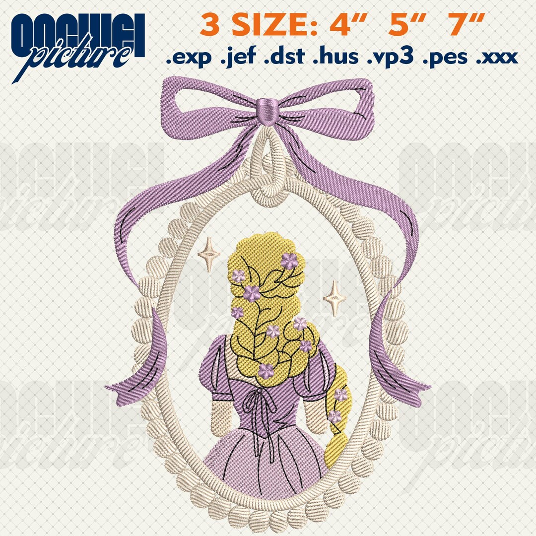 Princess Coquette Style Embroidery Design, Wandering and Wondering ...