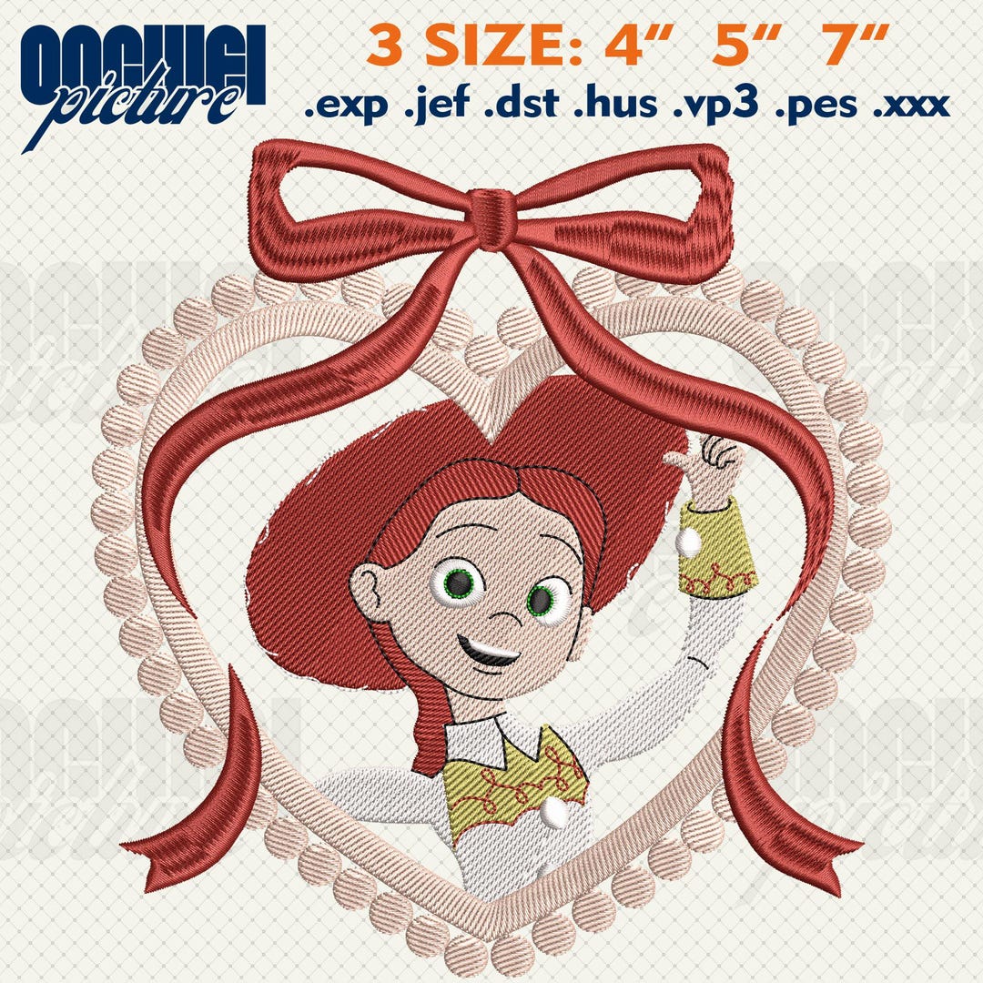 Toy Movie Cartoon Embroidery Design, Magic Kingdom Embroidery Design ...