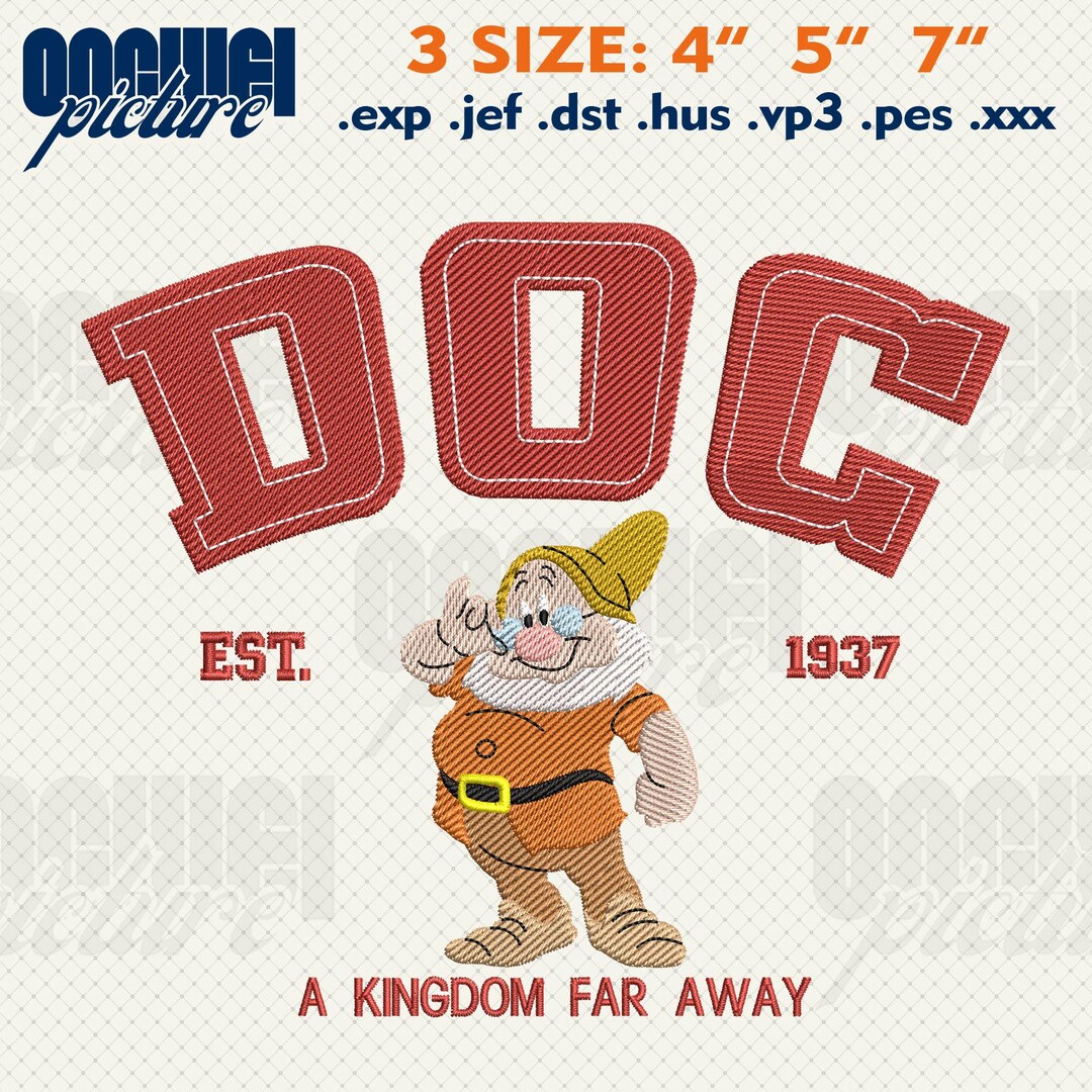 Magic Kingdom Embroidery Design, Magical Family Embroidery File, Seven ...