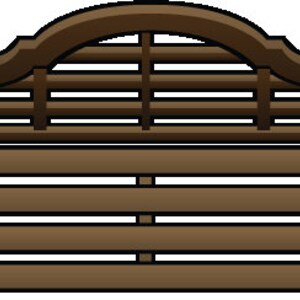 Benches Top View 2D Landscape Clipart Vector Symbols - Etsy