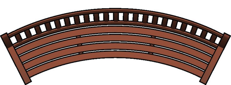 Benches Top View 2D Landscape Clipart Vector Symbols - Etsy