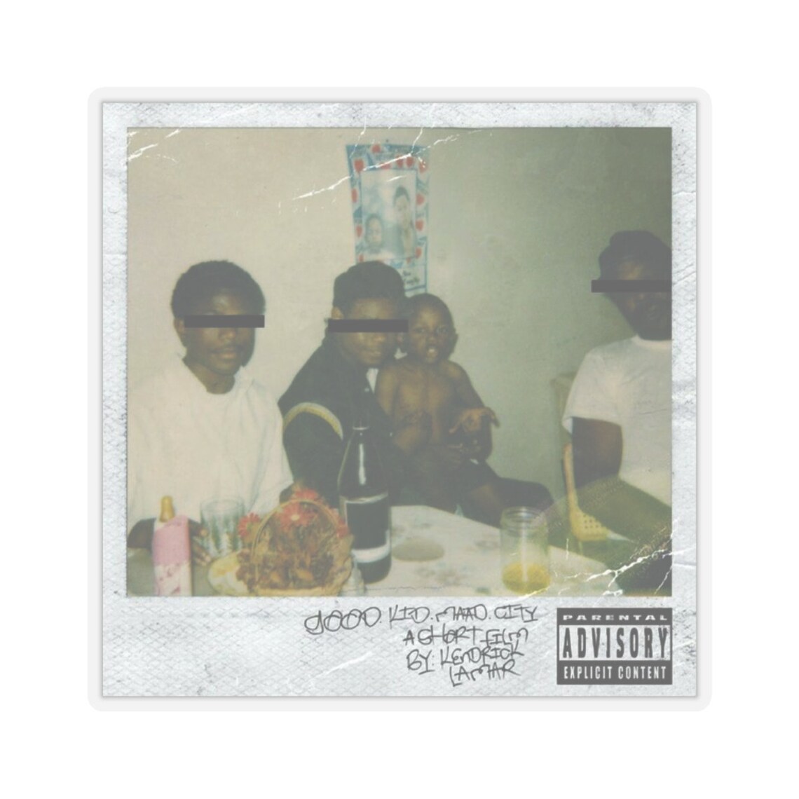 Kendrick Lamar Spotify Spotify Banner Stickers Transparent Stickers ...
