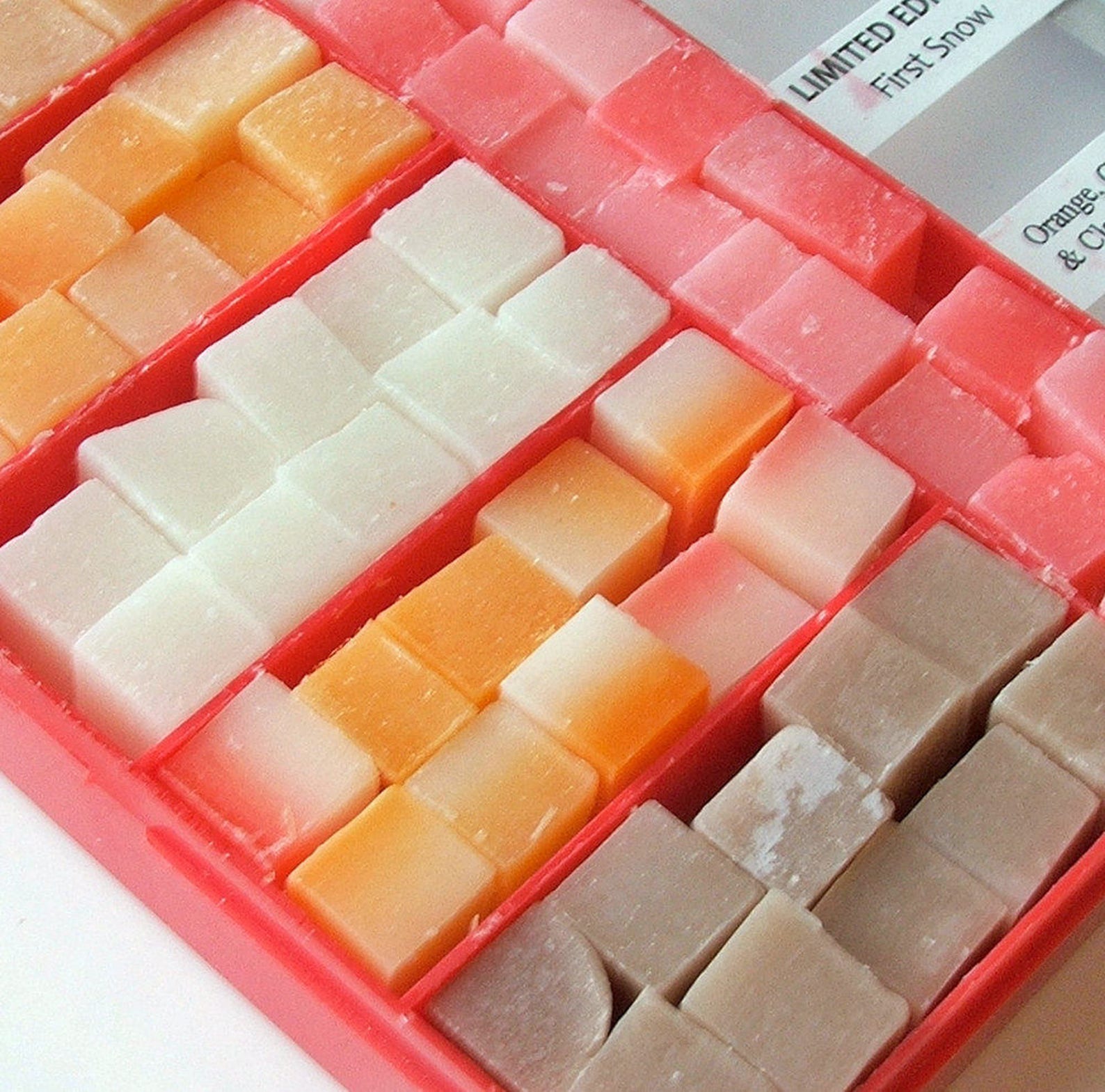 Cloth Wipe Bit Wipe Solution Cubes Sampler red Box Vegan | Etsy