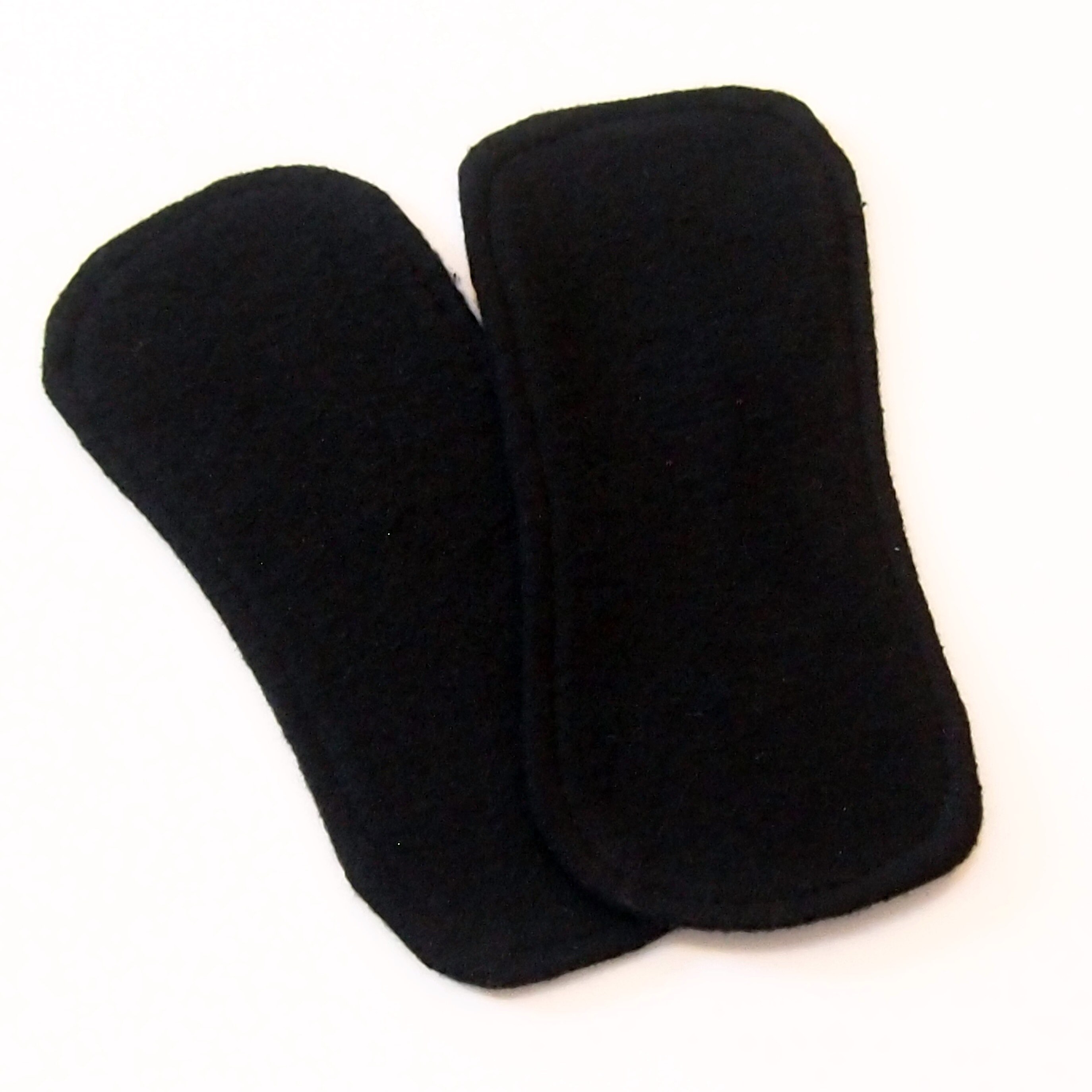 Reusable Cloth ULTRATHIN Lay-in Wingless Pantyliners - Set of 2 Solid ...