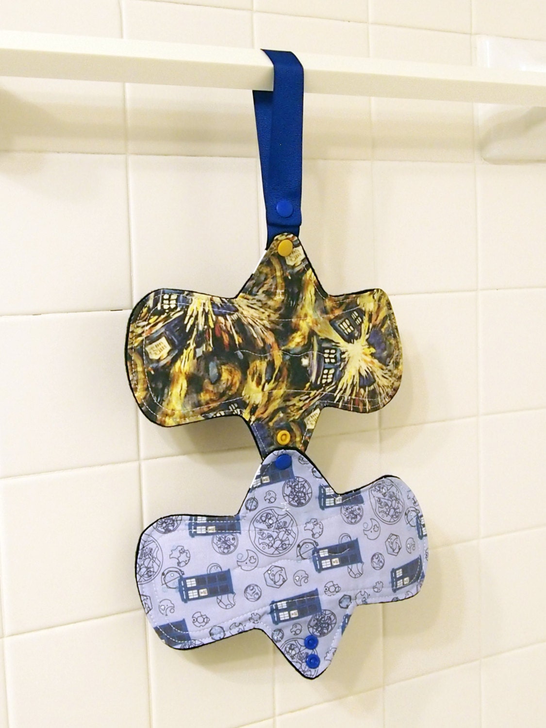 Cloth Menstrual Pad Drying Straps - Set of 2 in Your Choice of Color ...