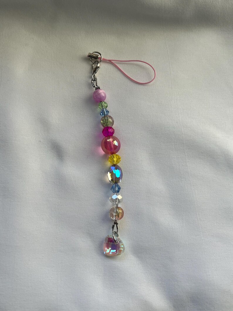 Keychains With Crystals Natural Stones Phone Charms, Rearview Mirror ...
