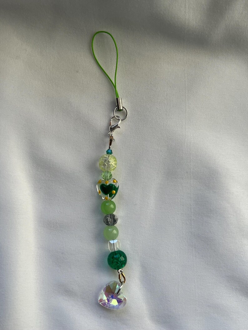 Keychains With Crystals Natural Stones Phone Charms, Rearview Mirror ...