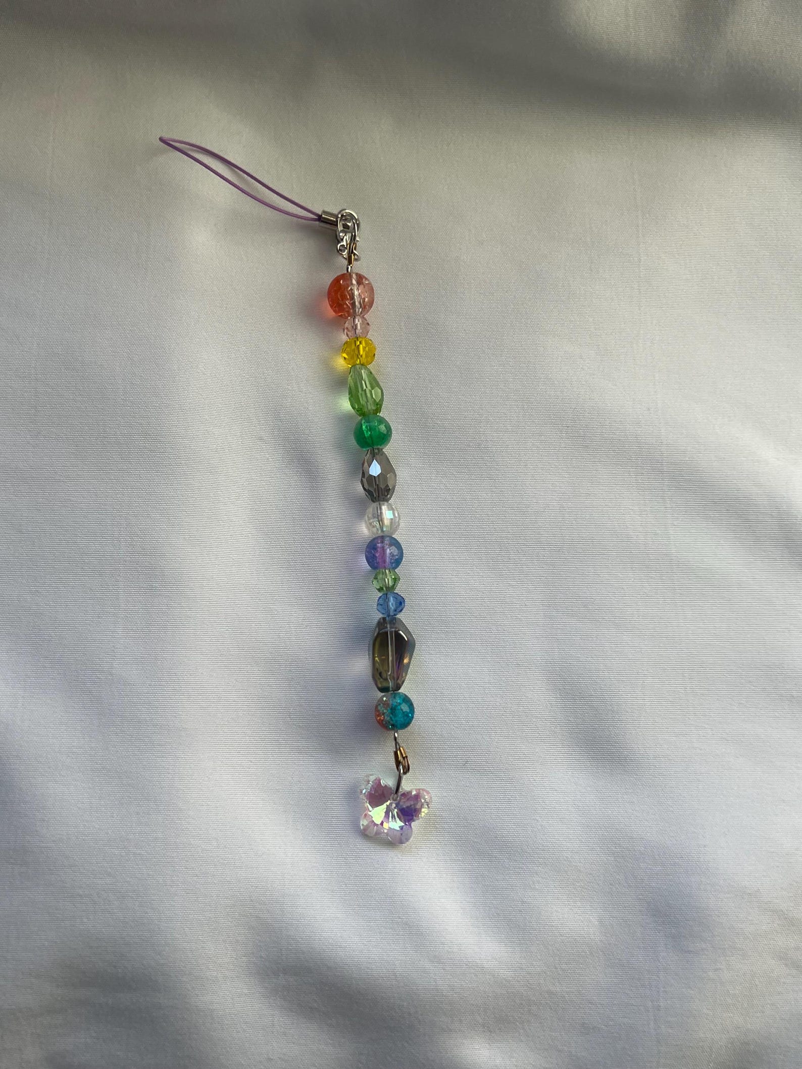 Keychains With Crystals Natural Stones Phone Charms, Rearview Mirror ...