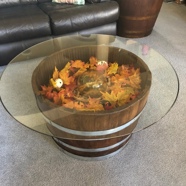 Barrel Table - Etsy