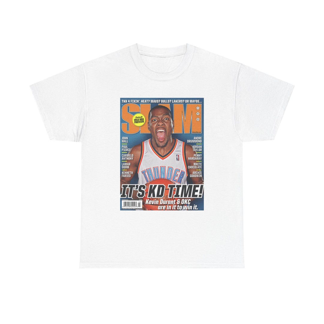 Kevin Durant Slam Tee Basketball Fan Apparel, Sports Lover Shirt, NBA ...