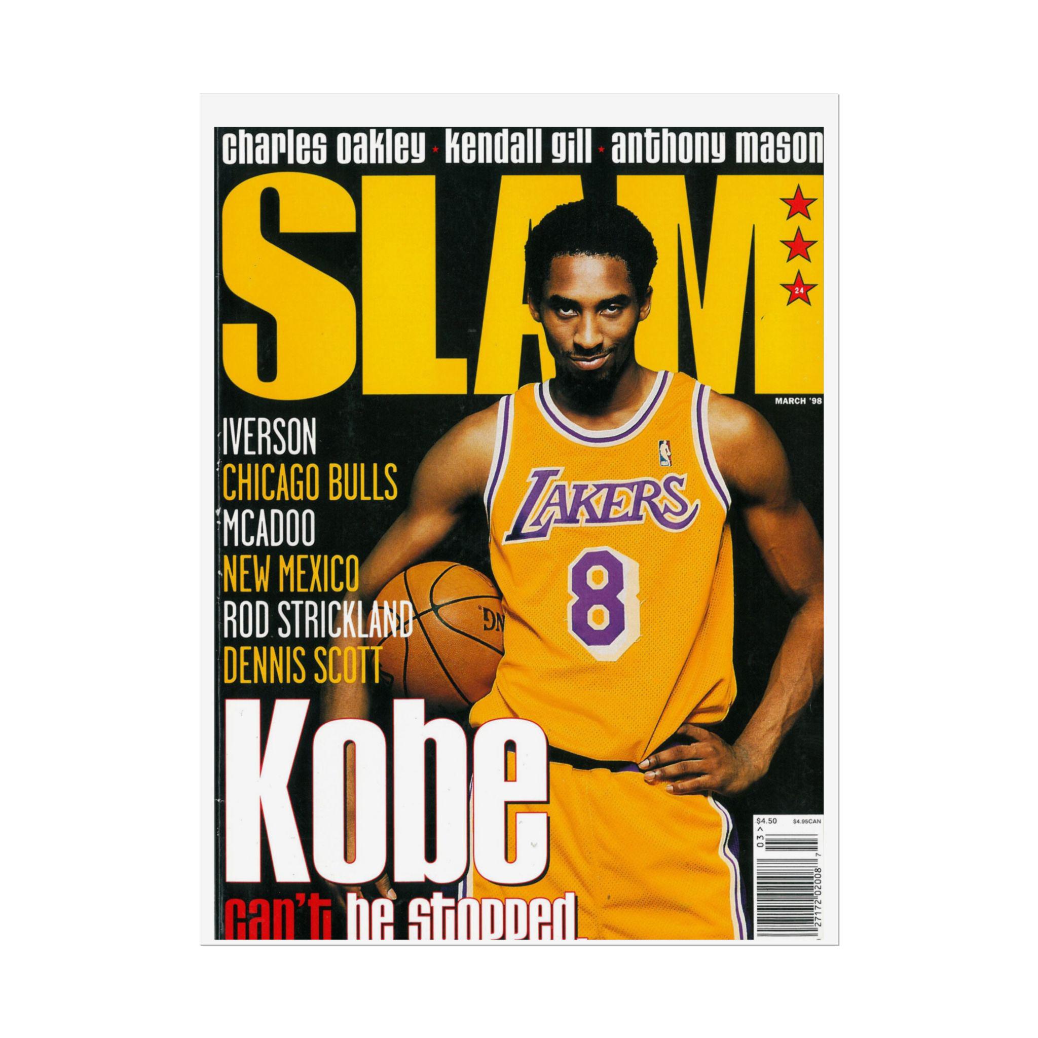 Kobe Bryant Slam Poster - Etsy