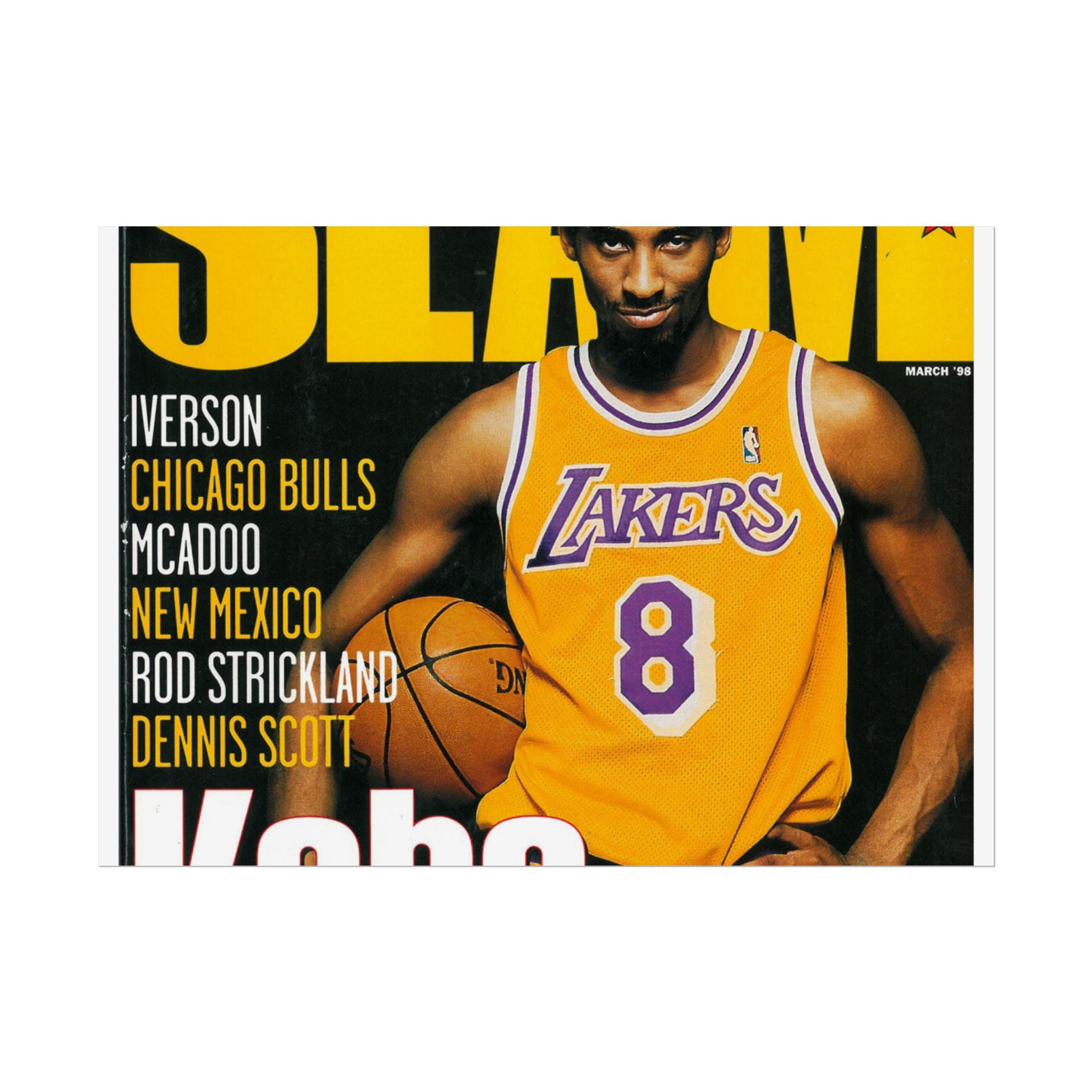 Kobe Bryant Slam Poster - Etsy