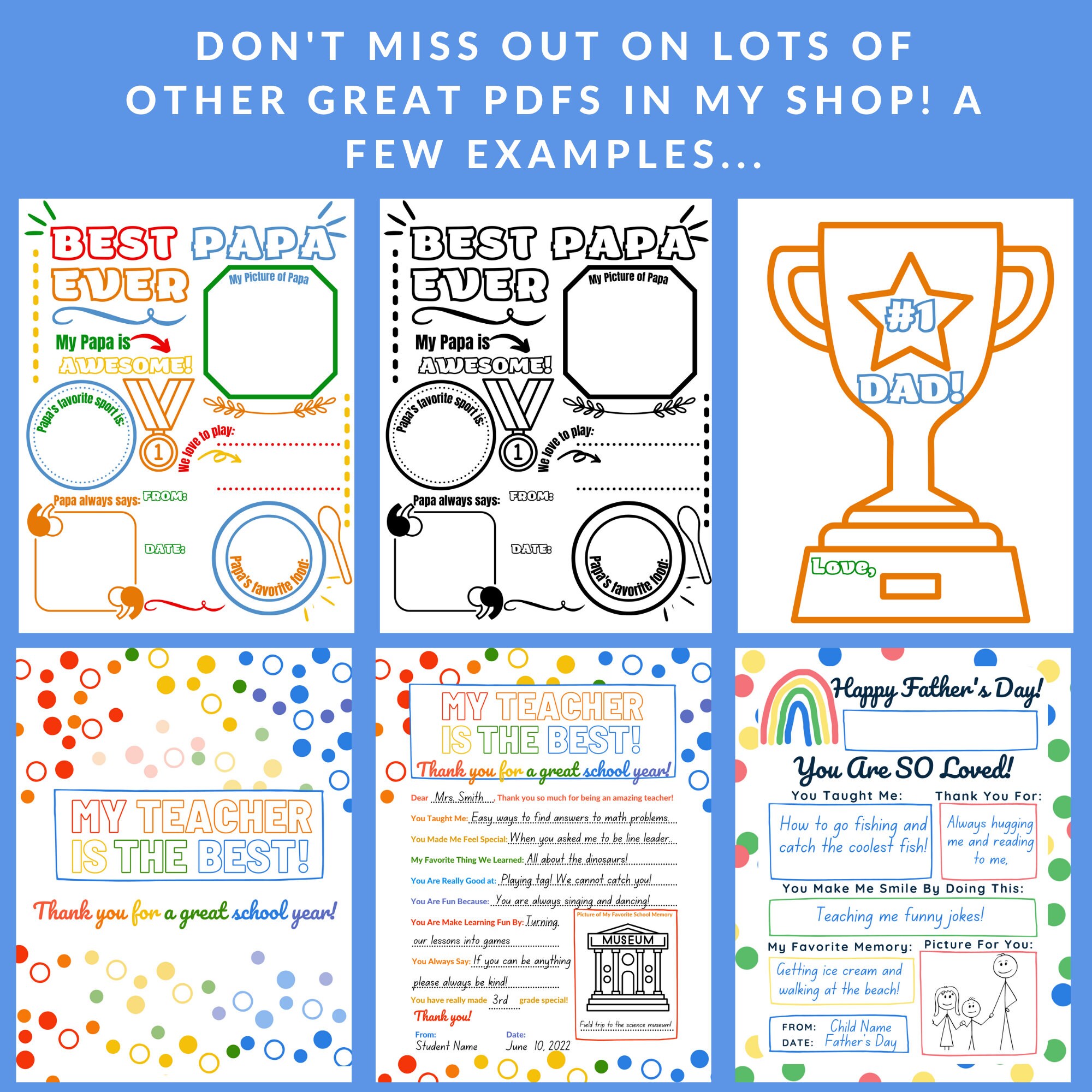 Teacher Holiday Gift Printable Teacher Appreciation Week All - Etsy