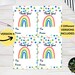 PRINTABLE Rainbow Teacher Gift Tags, DIY Teacher Appreciation Present ...